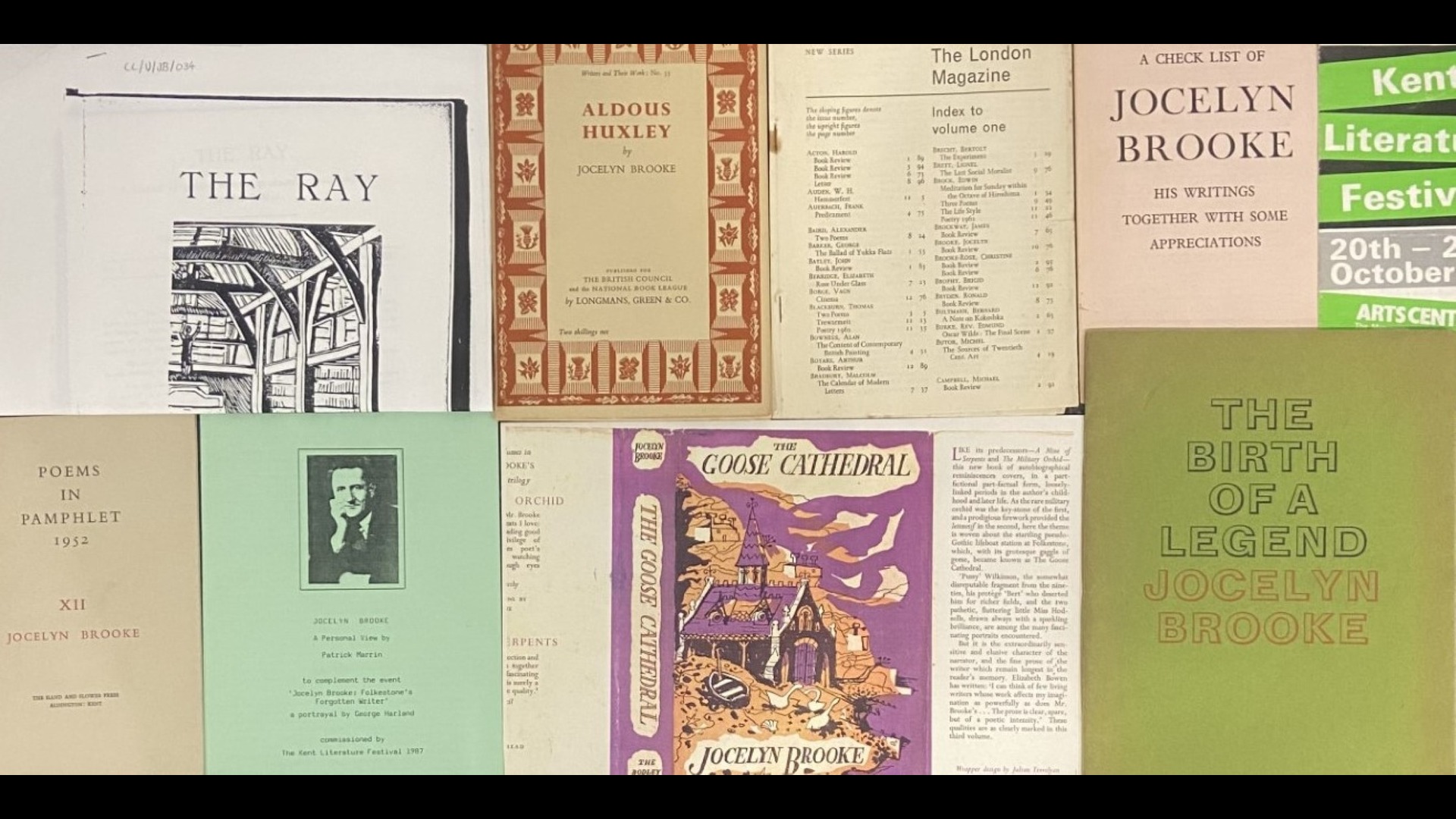 Library Guide - Jocelyn Brooke Collection - Canterbury Christ Church ...