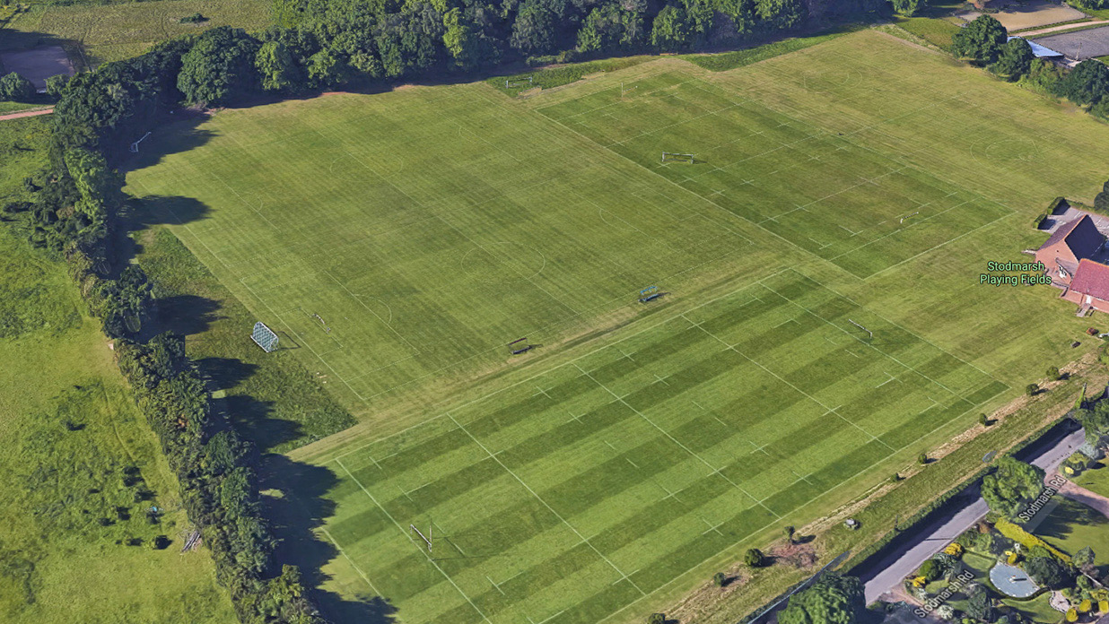 Stodmarsh sports pitches - Canterbury Christ Church University