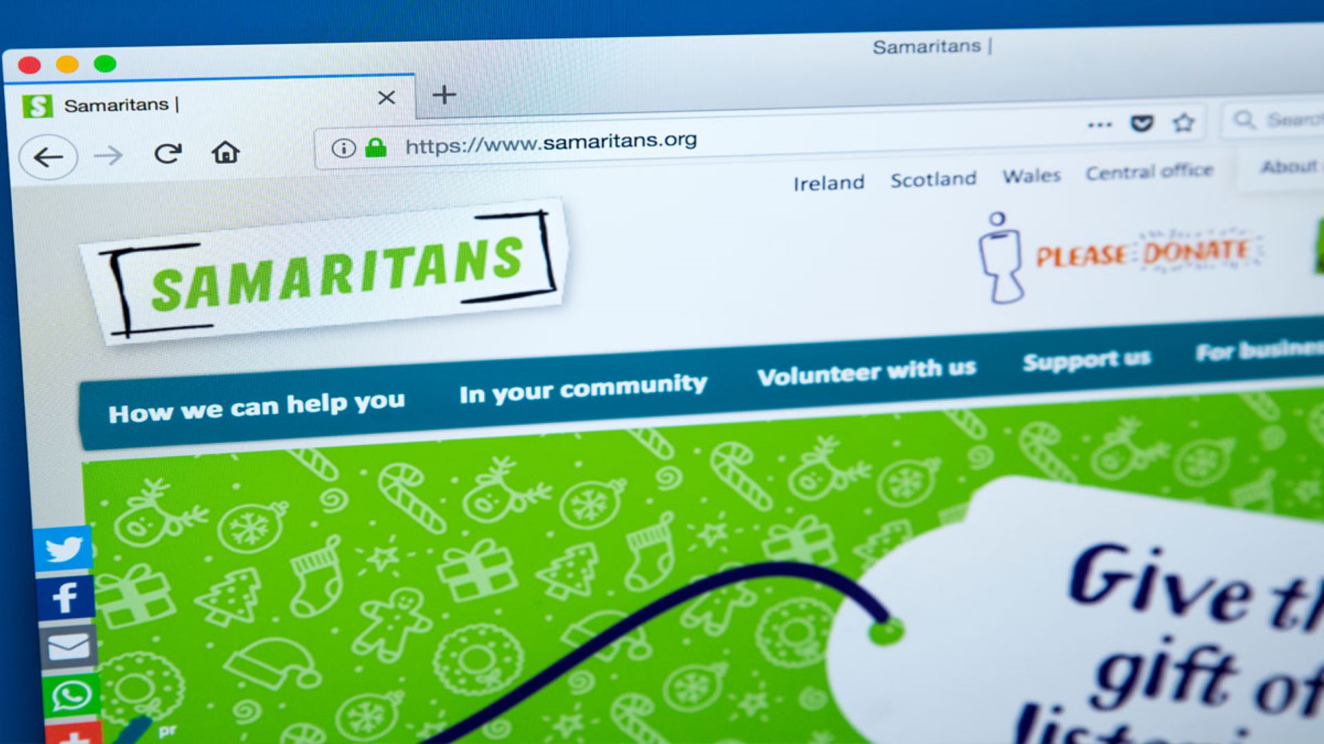 Academic commissioned to undertake research for Samaritans - Canterbury ...
