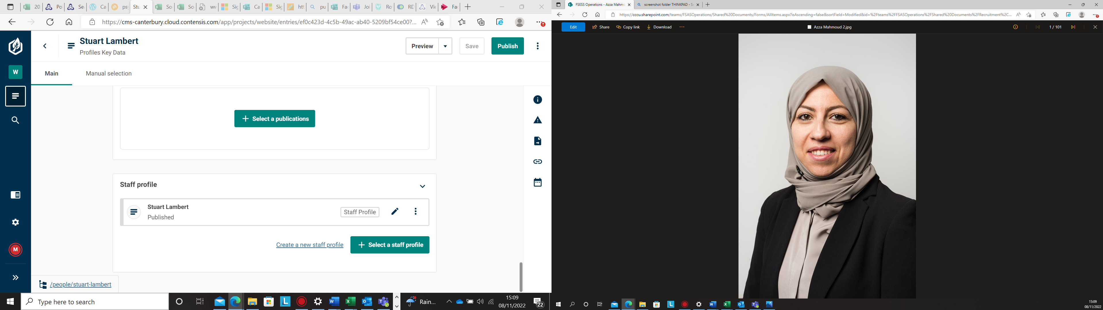 Mrs Azza Mahmoud - Canterbury Christ Church University
