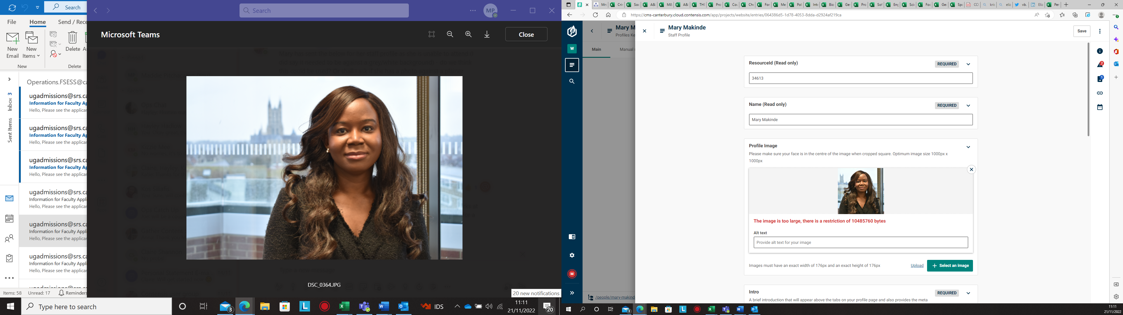 Miss Mary Makinde - Canterbury Christ Church University