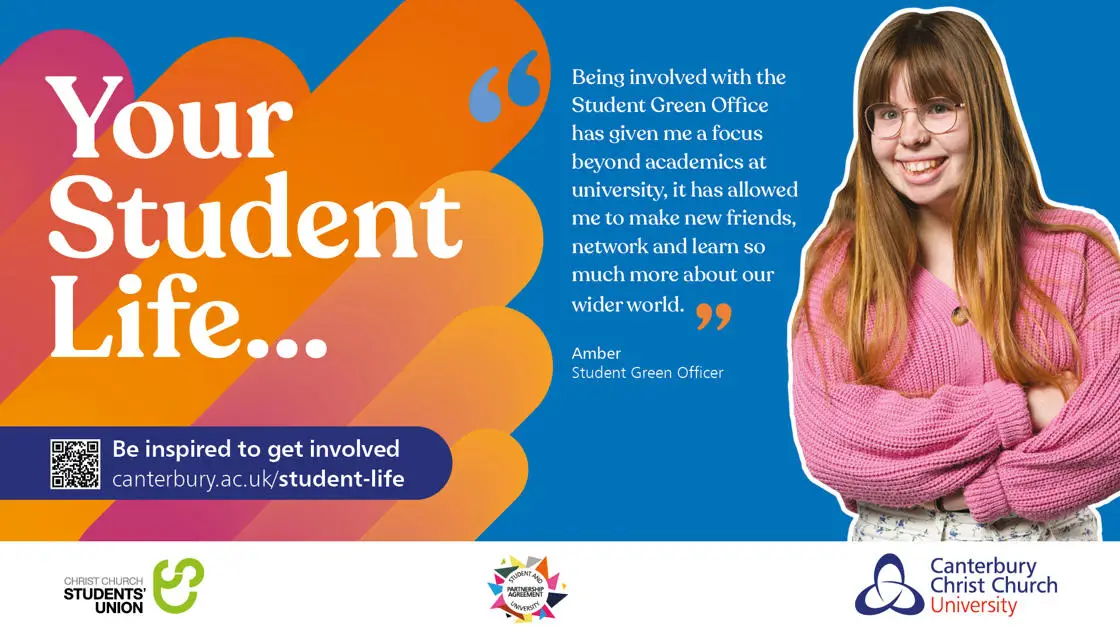 Getting involved in student life - Canterbury Christ Church University